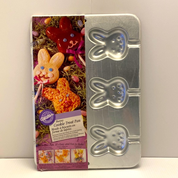 Wilton | Kitchen | Wilton Bunny Cookie Treat Pan Easter Cookies Crisped ...